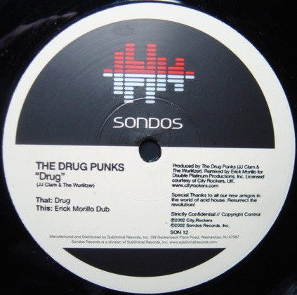 SON 12 – The Drug Punks – Drug – (12″) – Sam Le Disquaire