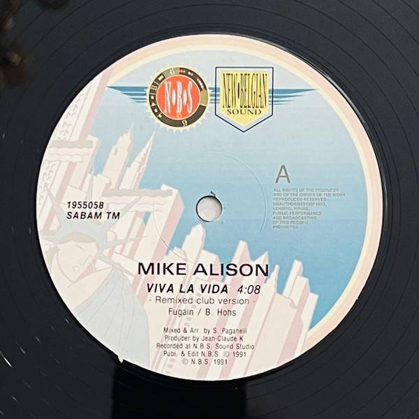 1955058 – Mike Alison – Viva La Vida – (12″) – Sam Le Disquaire
