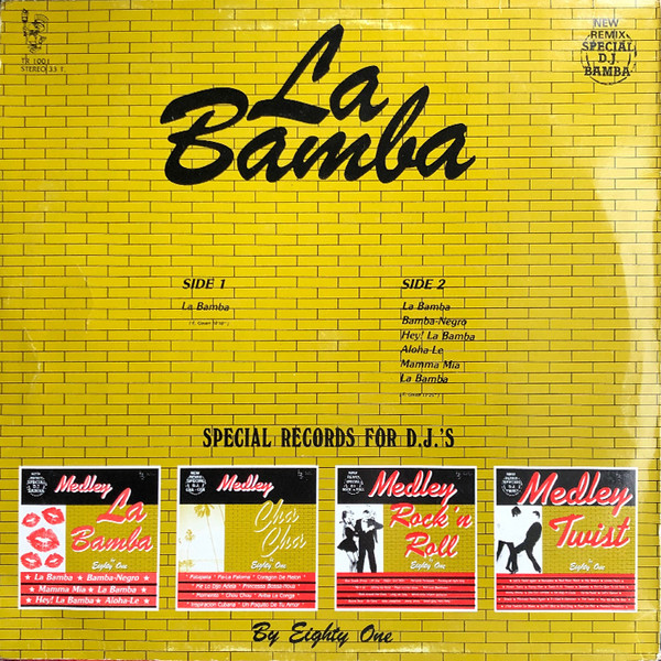 TR 1001 – Eighty One – La Bamba / La Bamba-Mix – (12″, Maxi) – Sam Le Disquaire