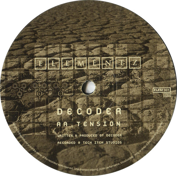 ELEM 001 – Decoder – Fuse / Tension – (12″) – Sam Le Disquaire
